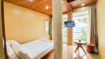 Quarto casal | Wi-Fi de cortesia, roupa de cama