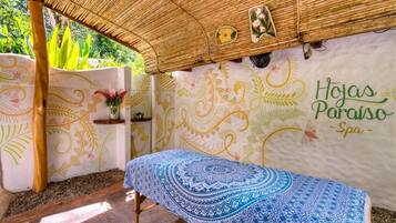 Sala(s) para tratamentos a casais, tratamentos corporais, aromaterapia