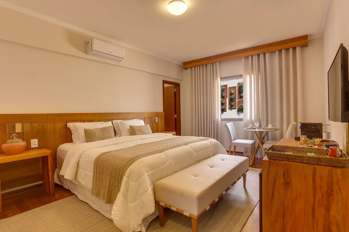 Quarto Duplo Comfort | Lençóis de algodão egípcio, roupa de alta qualidade 