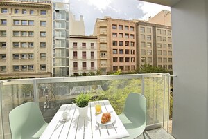 Apartamento Júnior, 1 quarto, varanda | Varanda