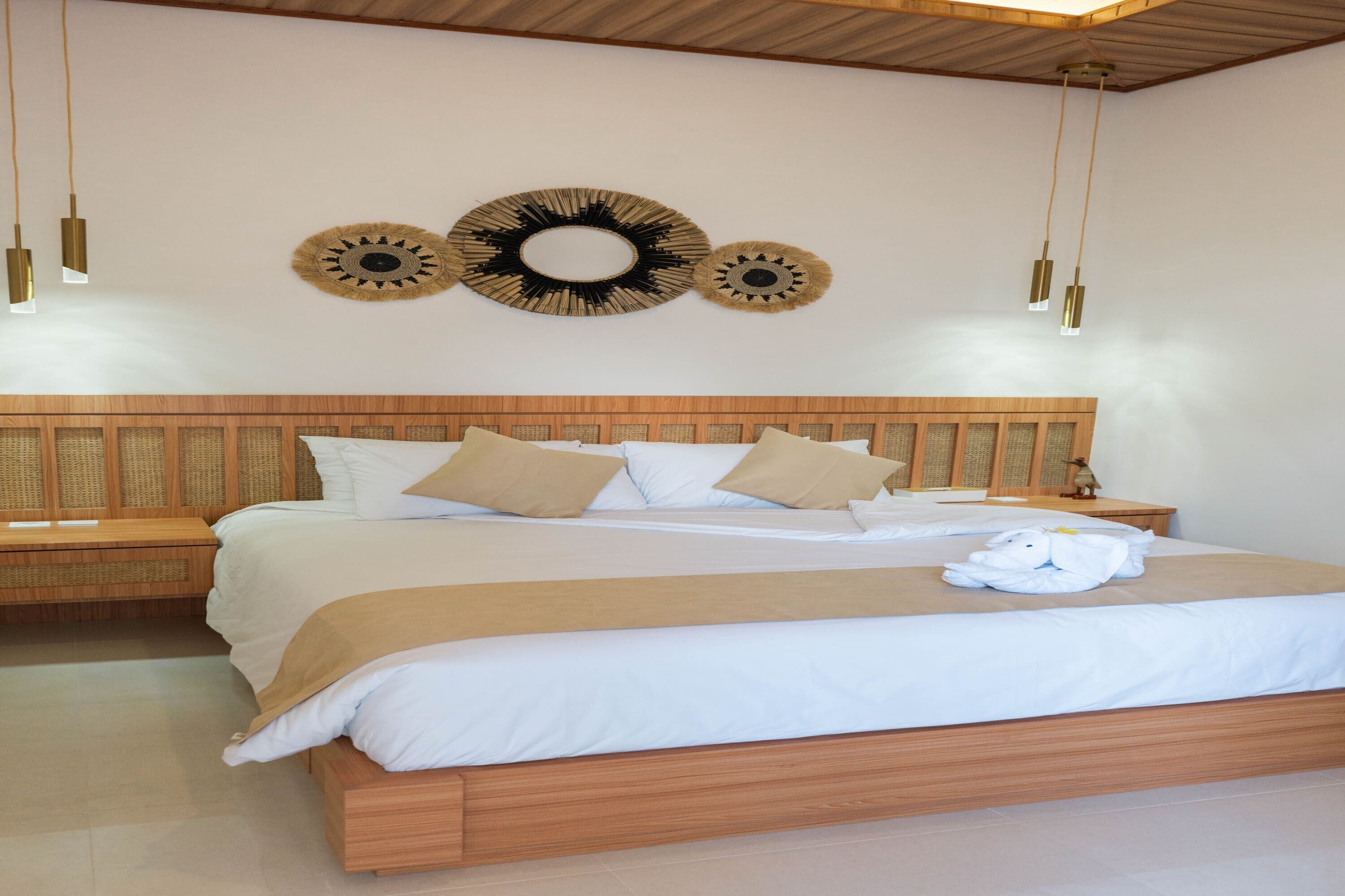 Villa Deluxe | 2 quartos, secretária, roupa de cama fornecida 