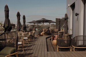 Terraço no piso superior