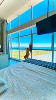 Quarto panorâmico, 1 cama de casal e sofá-cama | Vista do quarto
