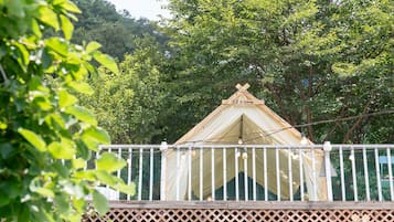 Quarto Básico, 3 quartos (JJ dokchae Stay(Camping Zone/BBQ)) | 1 quarto, Wi-fi grátis