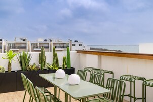 Terraço no piso superior