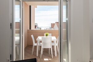 Apartamento conforto, 2 quartos, para não fumantes, terraço | Terraço/pátio