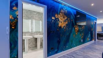 Apartamento Deluxe | 1 quarto, ferro/tábua de engomar, Wi-fi grátis, roupa de cama fornecida