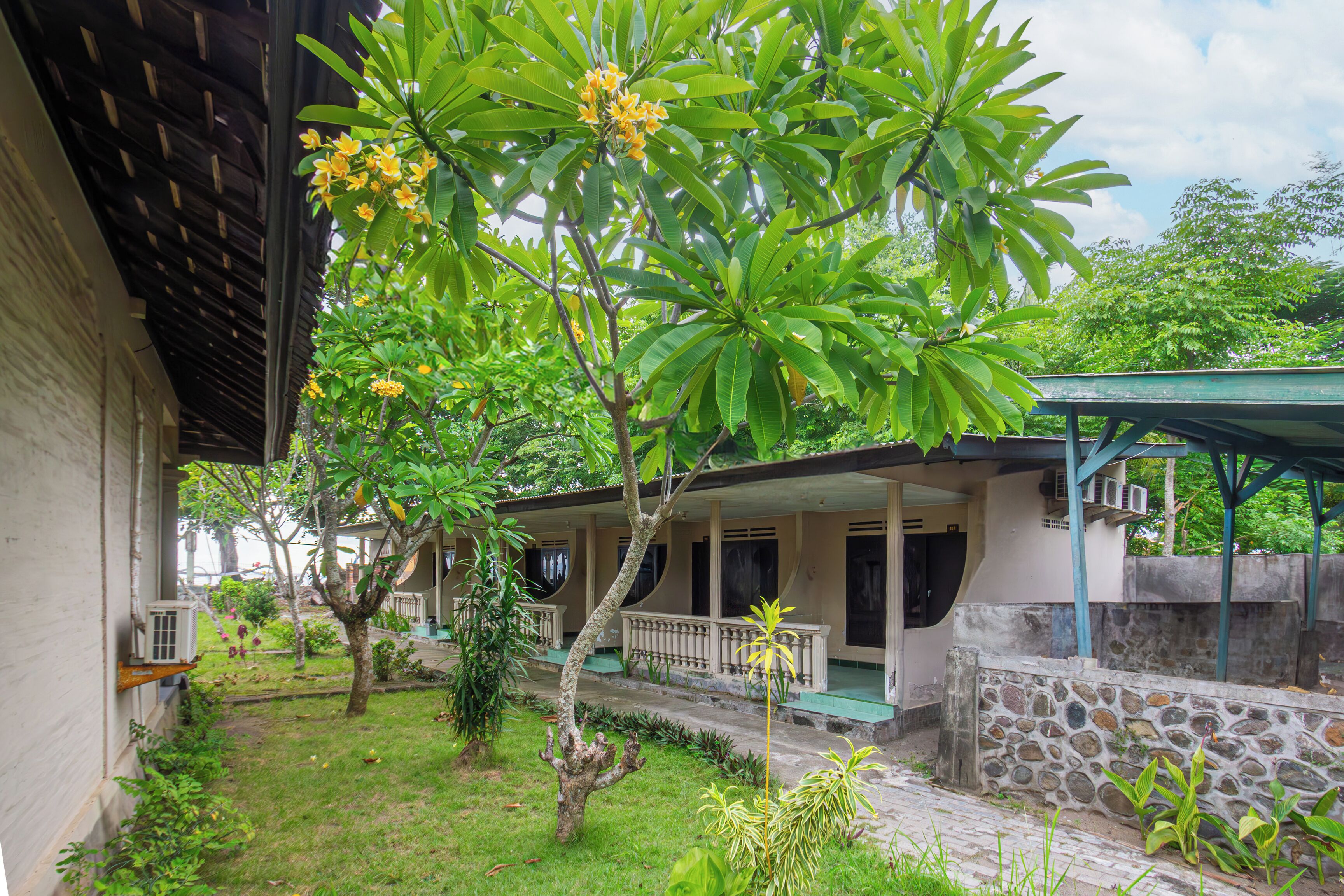 Fachada da propriedade