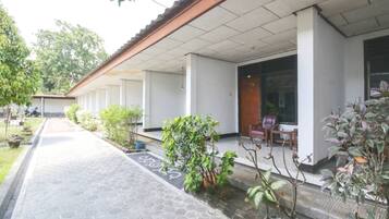 Fachada da propriedade