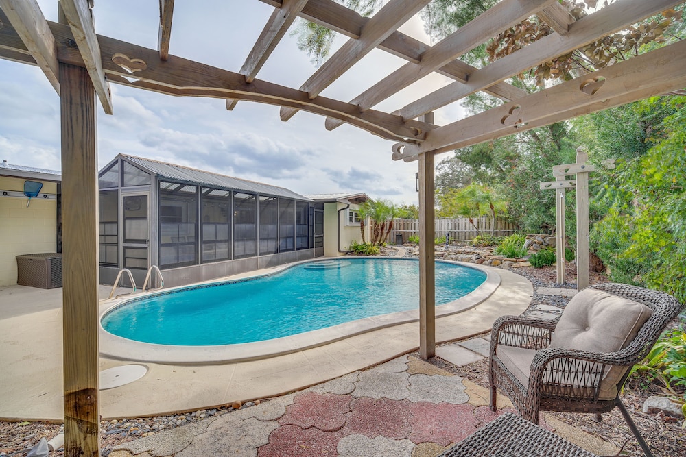 Centrally Located Merritt Island Home: Pool, Porch - Merritt Island, FL