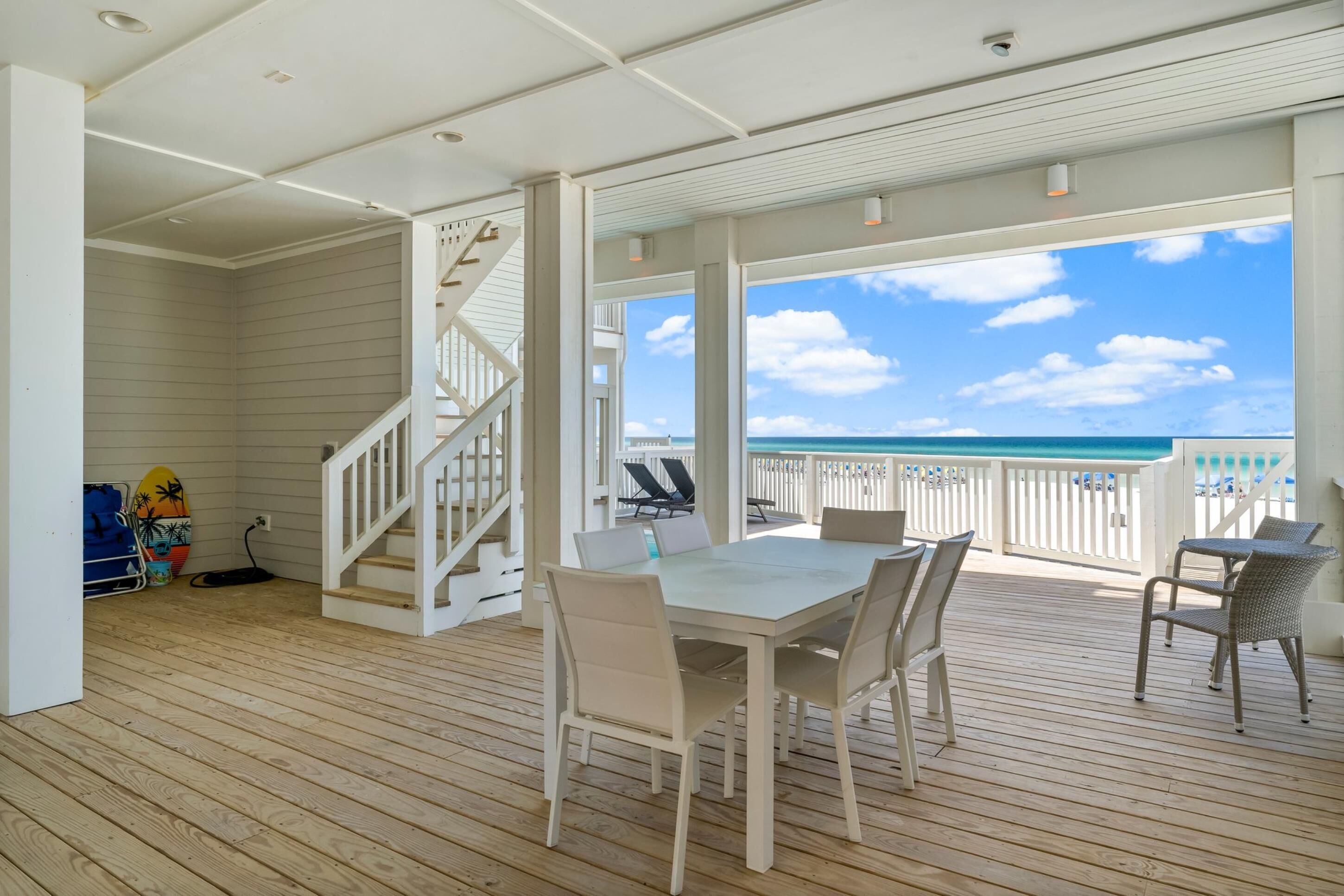 Casa, 5 quartos, piscina particular, vista para o oceano | Terraço/pátio