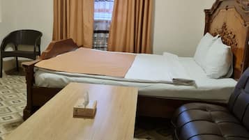 Quarto duplo econômico | Área de estar