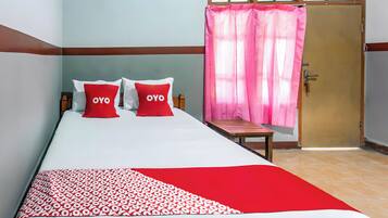 Quarto Duplo Deluxe | Roupa de cama fornecida