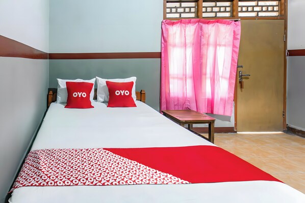 Quarto Duplo Deluxe | Roupa de cama fornecida