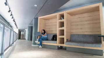 Sala de estar do lobby