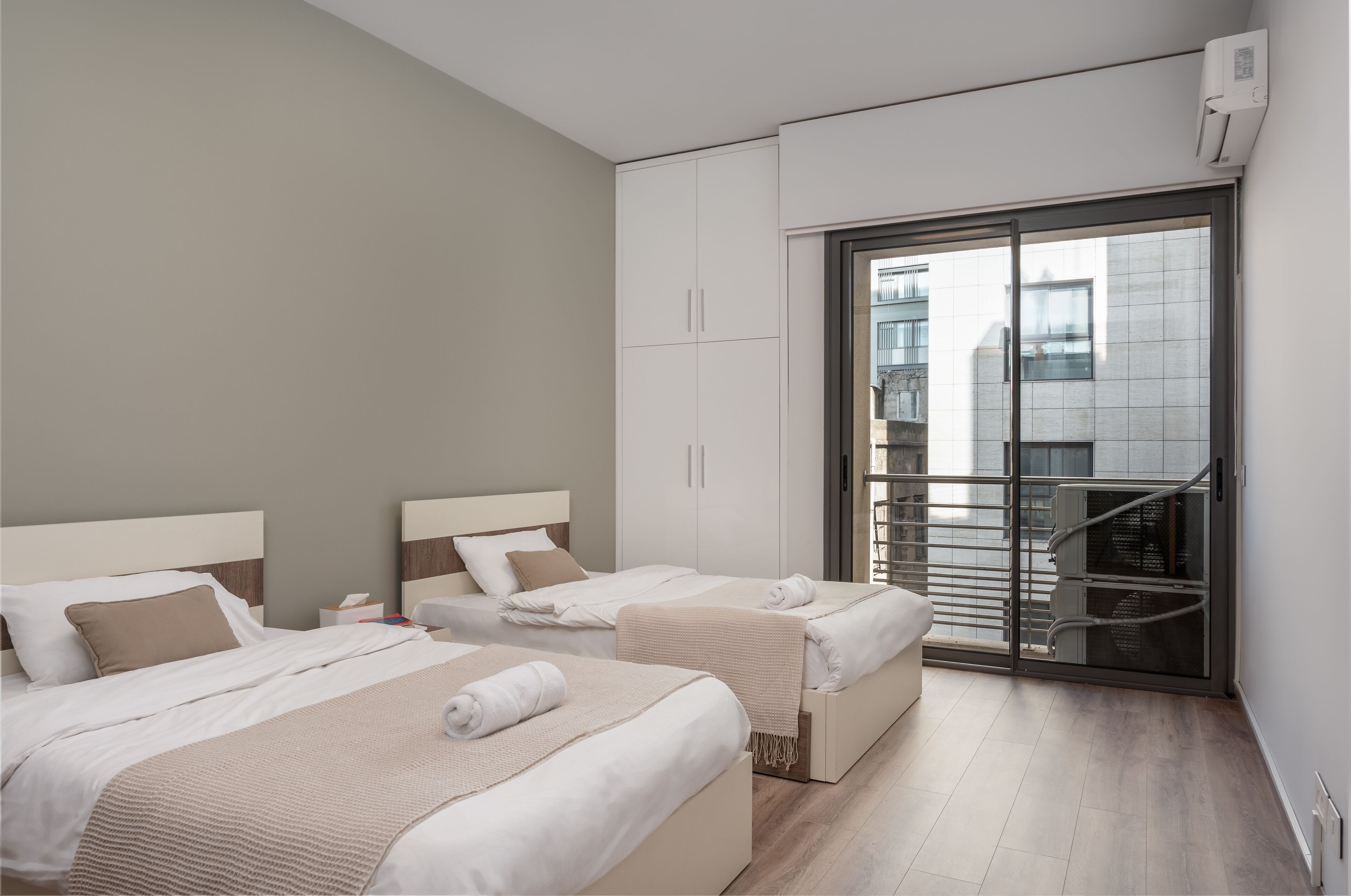 Apartamento elite, 2 quartos, vista para a cidade | 2 quartos, roupas de cama premium