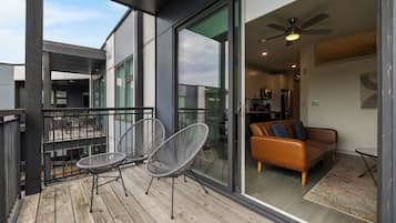 Apartamento, 1 quarto, para não fumantes | Terraço/pátio