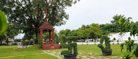Fachada da propriedade