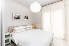 Apartamento Cidade | 2 quartos, roupa hipoalergénica, ferro/tábua de engomar, Wi-fi grátis 