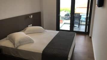 Apartamento de Luxo, vista para a montanha | 1 quarto, quartos insonorizados, Wi-fi grátis, roupa de cama fornecida