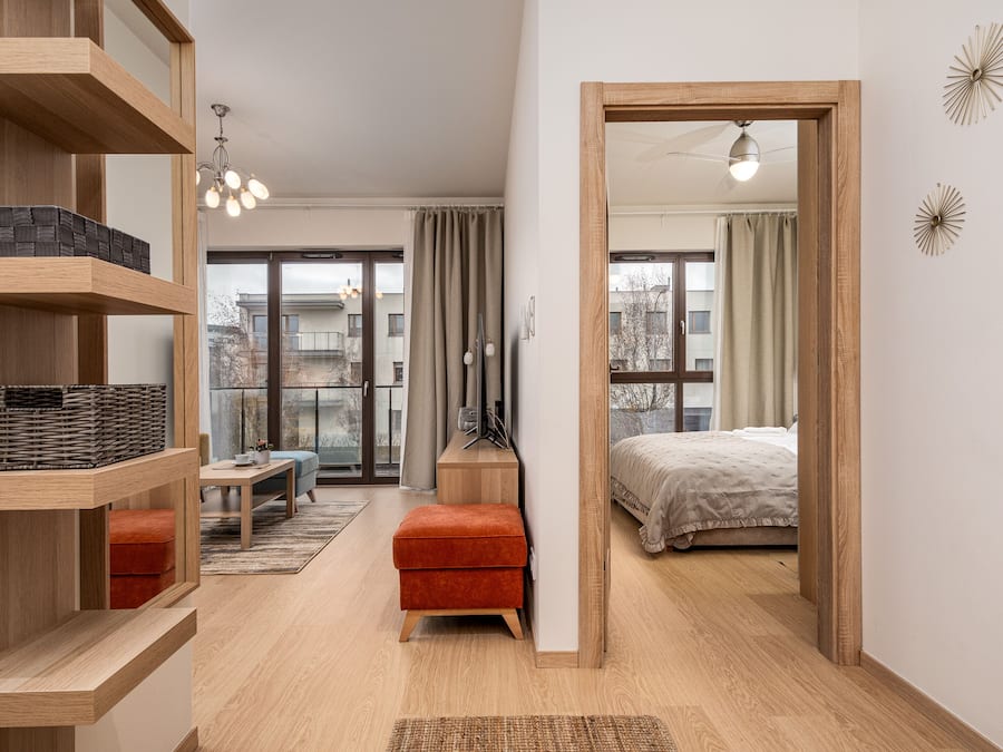 Apartamento (7) | Área de estar | TV de tela plana