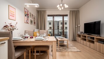 Apartamento (7) | Sala de estar | TV de ecrã plano 