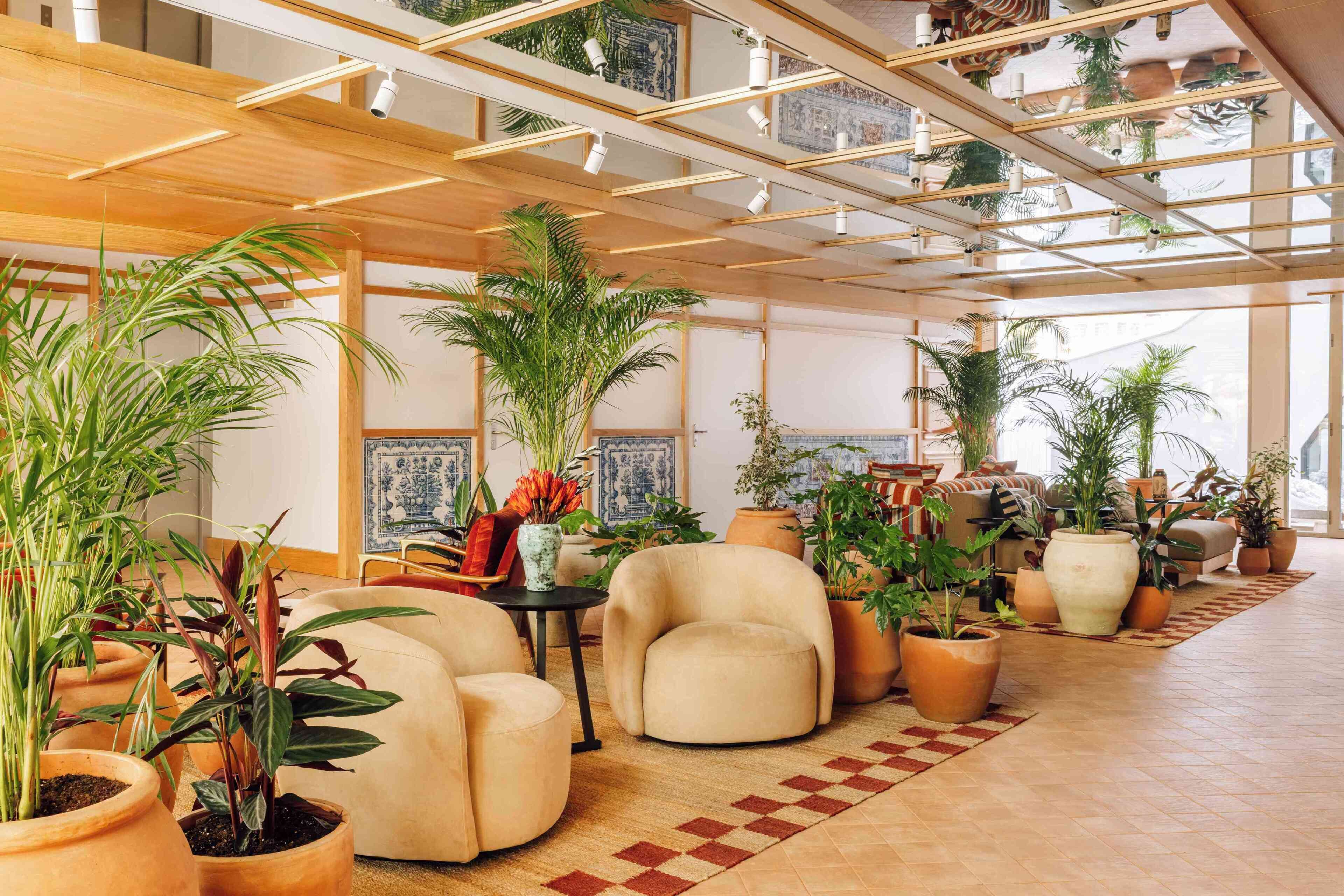 Sala de estar do lobby