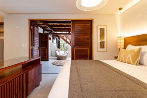 Estúdio de Luxo | Wi-fi grátis, roupa de cama fornecida 