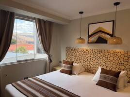 Quarto luxo | Roupas de cama premium, individualmente decorados