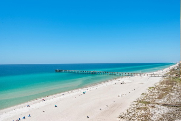 Condo, várias camas (Sterling Reef 802) | Praia | Na praia