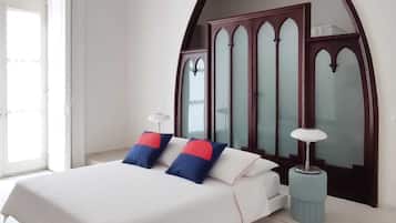 Quarto superluxo | 1 quarto, quartos à prova de som, Wi-Fi de cortesia, roupa de cama