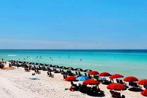 Condo, várias camas (Redfish Village M1222) | Praia