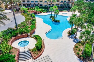 Apartamento em Condomínio Fechado, 2 camas de casal (Luau I 7101) | Piscina | Piscina exterior 