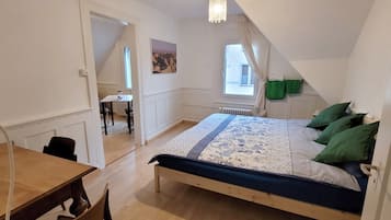 Apartamento Clássico, 2 quartos, não fumadores, aceitam-se animais de estimação (no pets allowed) | 3 quartos, roupa de alta qualidade, camas de colchão Select Comfort