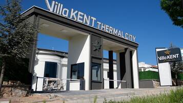 Entrada do alojamento