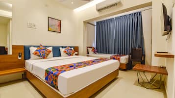 Quarto Familiar | Lençóis de algodão egípcio, roupa de alta qualidade, cofre no quarto