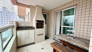 Apartamento | Opções para refeição ao ar livre