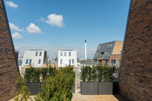 Vista para a cidade desde o alojamento