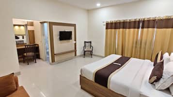 Quarto Duplo Deluxe | Sala de estar