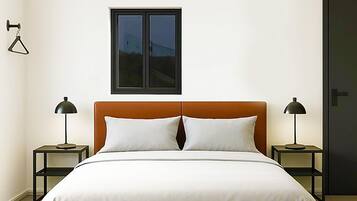 Apartamento Panorâmico, 1 cama king-size, não fumadores, vista para o porto | 1 quarto, lençóis italianos Frette, roupa de alta qualidade