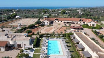 Piscina externa sazonal