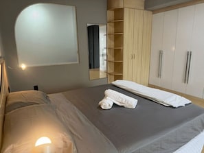 Apartamento | 1 quarto, secretária, Wi-fi grátis 