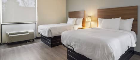 Quarto, 2 camas de casal, não fumadores (Efficiency)