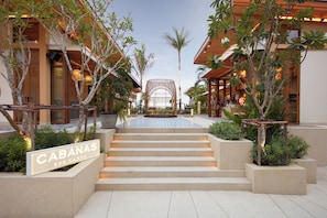 Entrada do alojamento