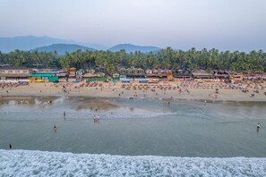 Na praia 