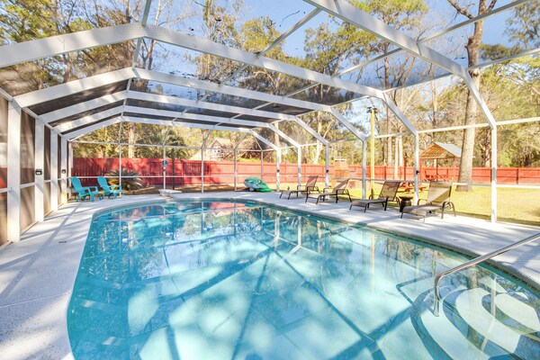 游泳池+游戏室：海恩斯维尔的家庭娱乐度假屋 - 海恩斯維爾