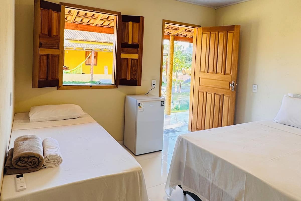 Quarto standard, vista para o jardim | Wi-Fi de cortesia, roupa de cama