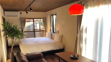 Casa | 1 quarto, roupa de cama fornecida