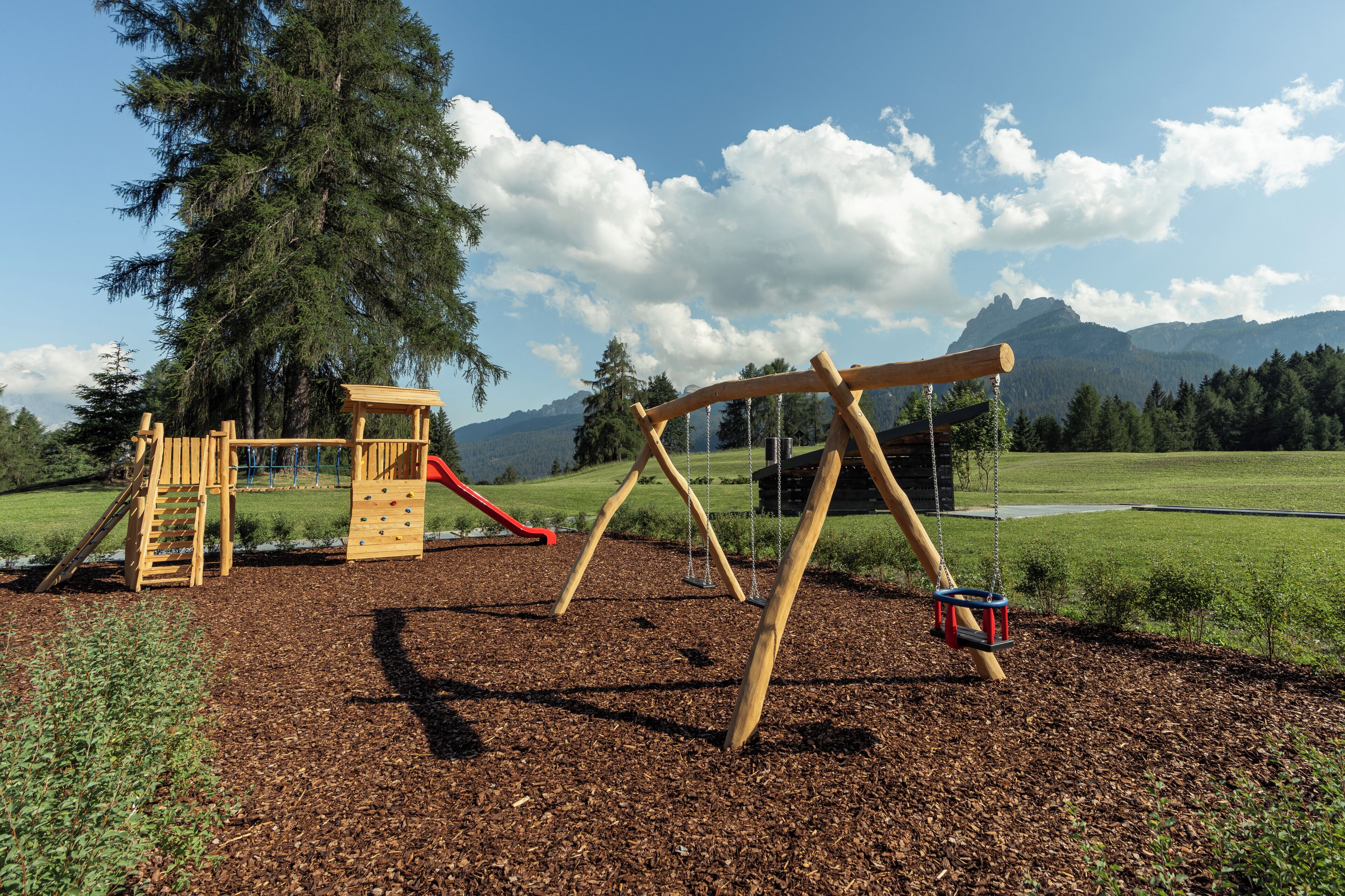 Área de recreio para crianças (ao ar livre)