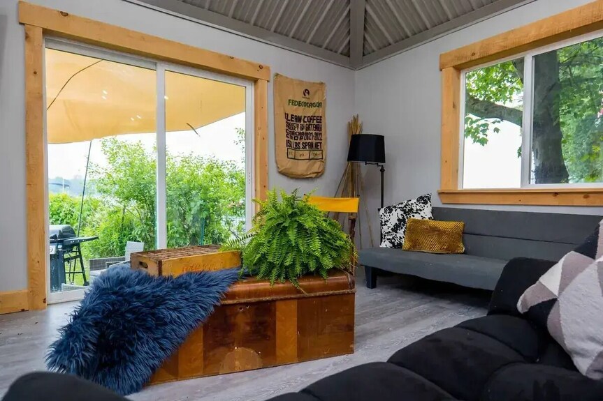 Tiny House #1 - Lakefront, Spacious, & Modern "Tiny Home" With 2 Bdrms & 1 Bath - State of New York